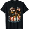 Dachshund 4th of July Shirt Funny Patriotic Pool Dog Graphic Summer BBQ ...