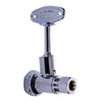 Quarter-Turn, Straight Loose Key Valve, Boxed, 1/2 FIP x 3/8" OD Comp ...