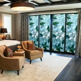 Static Cling Decorative Window Film Frosted Privacy Film Window Clings ...