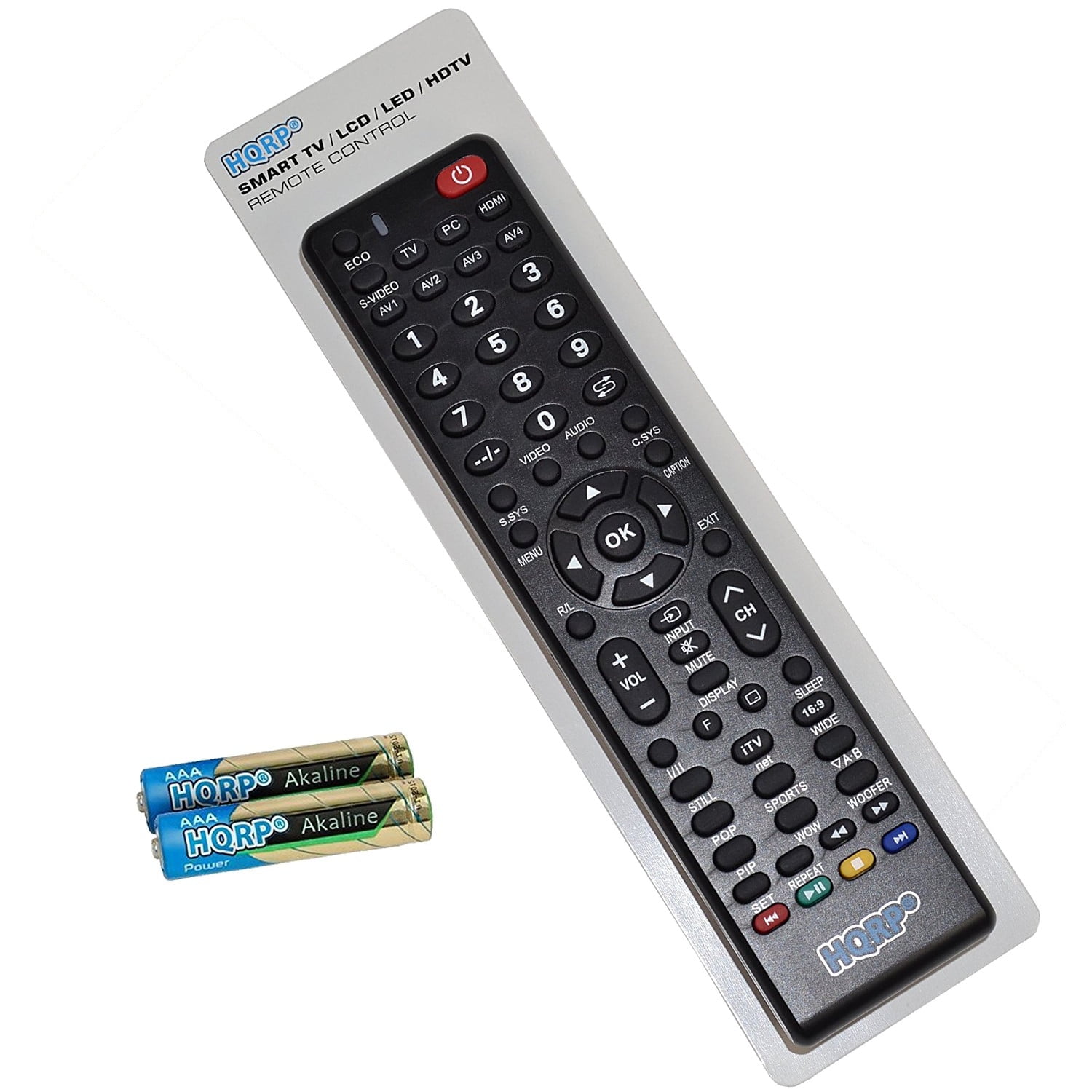 HQRP Remote Control for Sanyo DP46861 / DP47460 / DP46840 / DP46849 ...