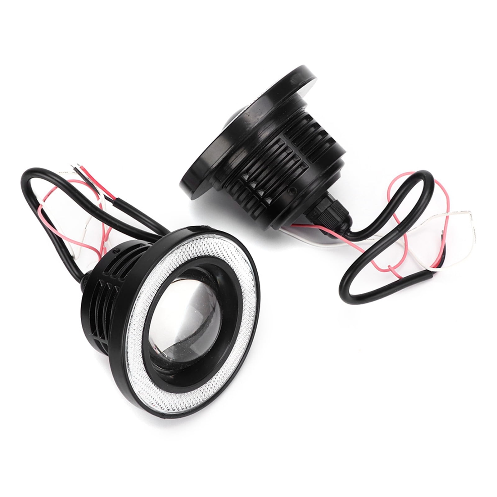Par de luces antiniebla LED de 3,5 pulgadas, Ojos de Ángel con conjunto ...