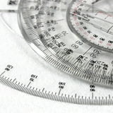 BE-TOOL 360 Degree Protractor Ruler Circle Measuring Tool for Drawing Measure Engineering ...