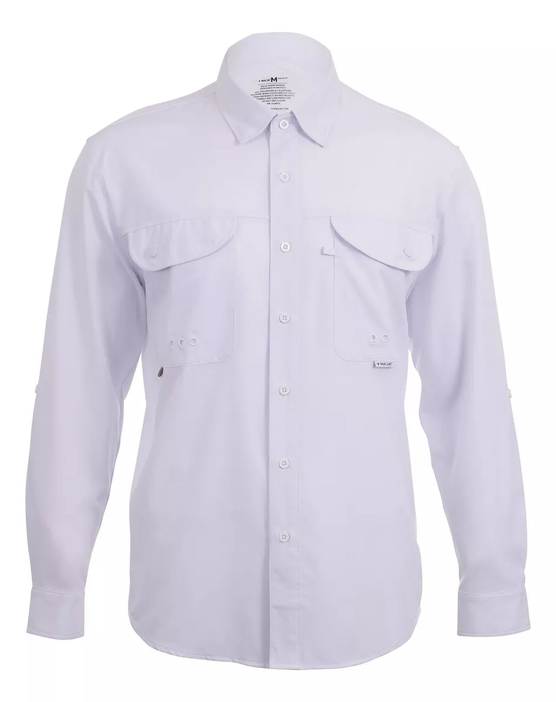 Camisa Signature Maja® Manga Larga Blanca Para Hombre | Bodega Aurrera ...