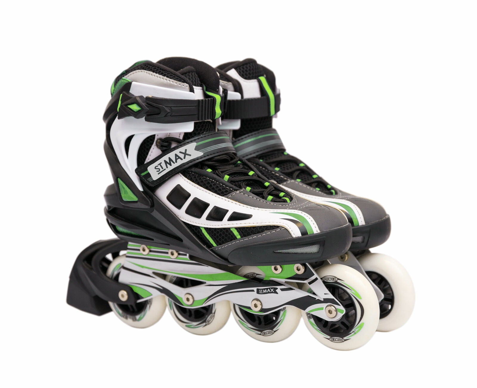 STMAX Rollerblades for Women Size 11 Inline Skates for Adults PU Wheels ...