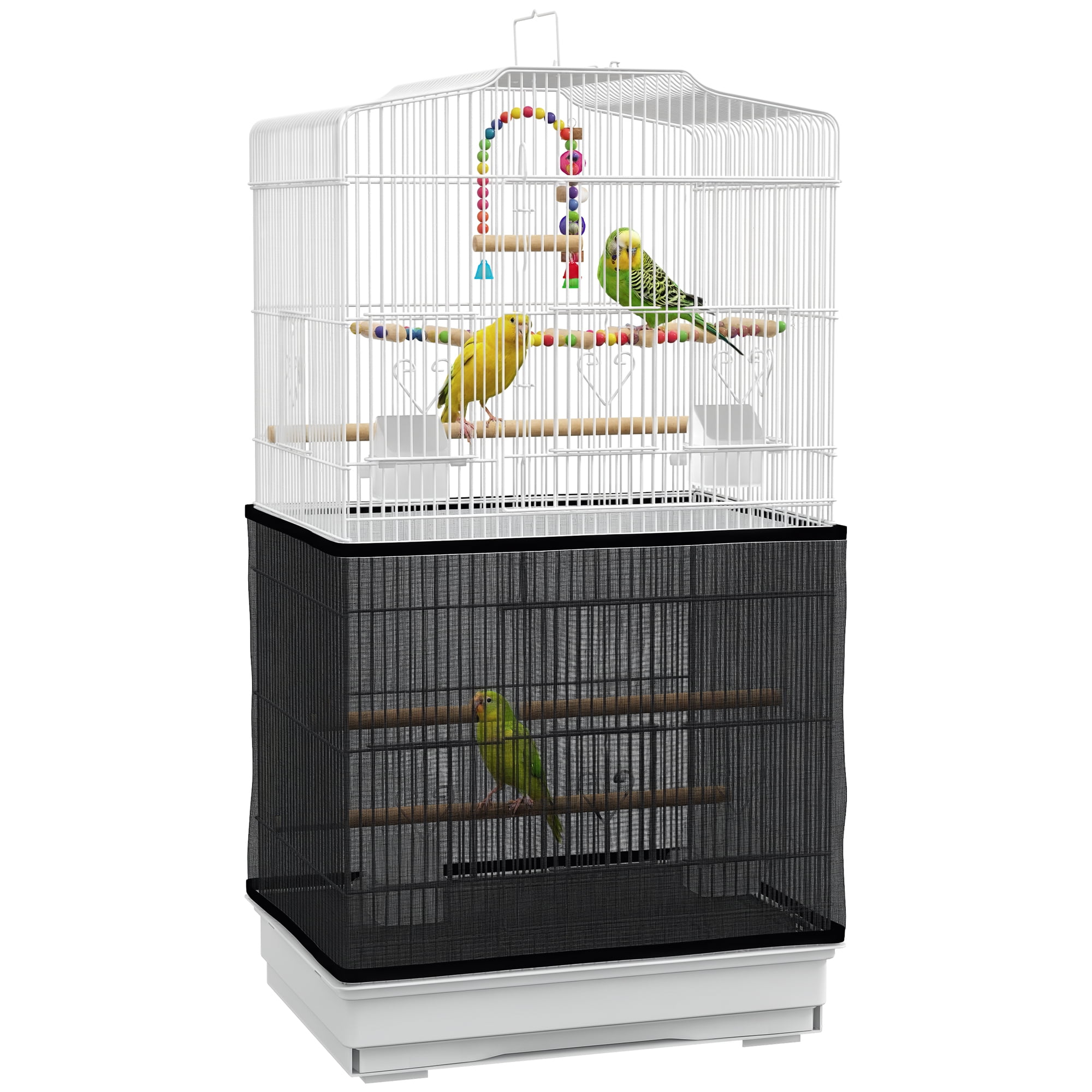 Click here for Pawhut 36 Bird Cage With Accessories  Handle  Mesh... prices