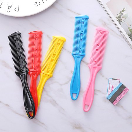 Hair Cut Styling Barber Scissor For Razor Magic Blade Comb Hairdressing ...