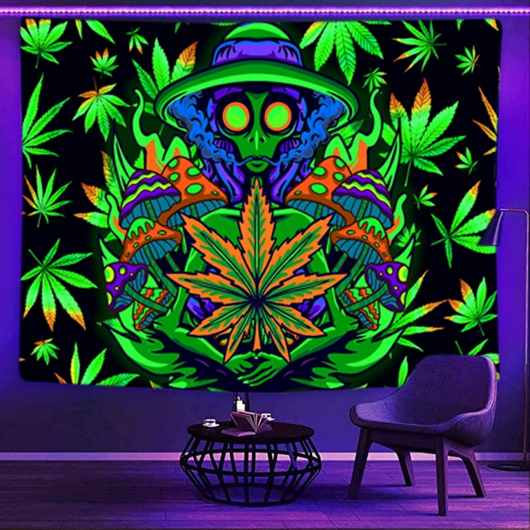 Trippy Weed Smoke Wallpaper