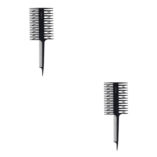 kurtrusly Hot! Double-Sided Coloring Highlighting Comb Wide Tooth ...
