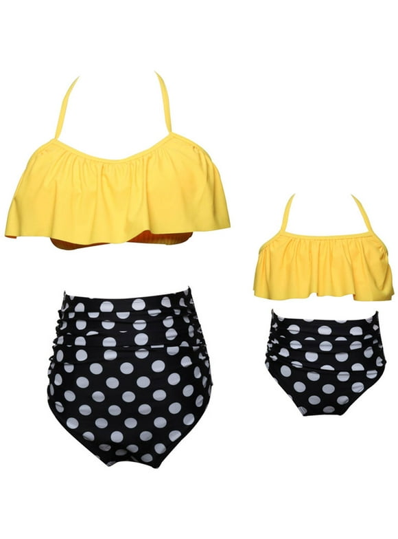 Mom Daughter Matching Swimsuits