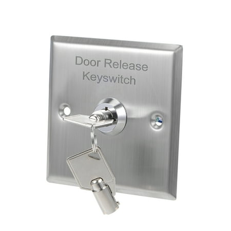 Key Lock Switch On/Off Exit Switches Door Release SPST for Access ...