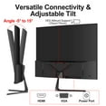 Gawfolk 24” High Hz PC Monitor, Full HD 1080P, Ultra-Thin Gaming ...