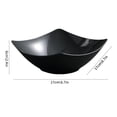 AGIUFGS Square Plastic Serving Bowls, Festive Holiday Designs, for Home ...