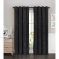 Faux Suede Room Darkening 108 x 96 in. Grommet Curtain Panel Pair ...