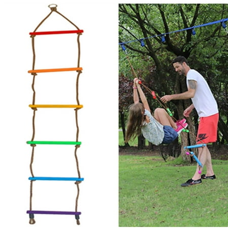Dinohhi Kid's Rope Ladder, Kids Rope Ladder ,Tree Ladder Play Equipment ...