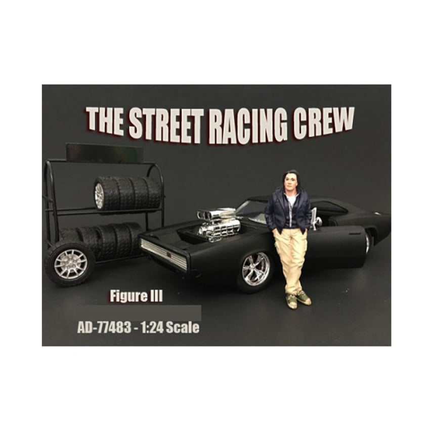 The Street Racing Crew Figura III para modelos a escala 1:24 de ...