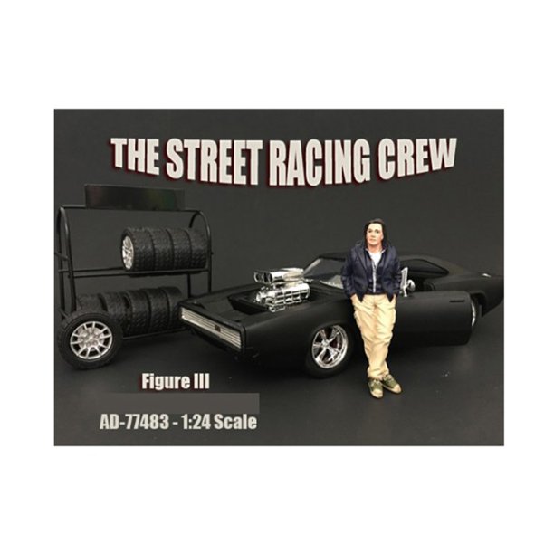 The Street Racing Crew Figura III para modelos a escala 1:24 de ...