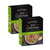 Better Oats Maple and Brown Sugar Steel Cut Oatmeal Packets with Flax ...