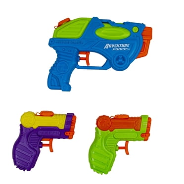 Adventure Force Water Strike Aqua Squad Water Blaster Value Set, 4-Pack ...