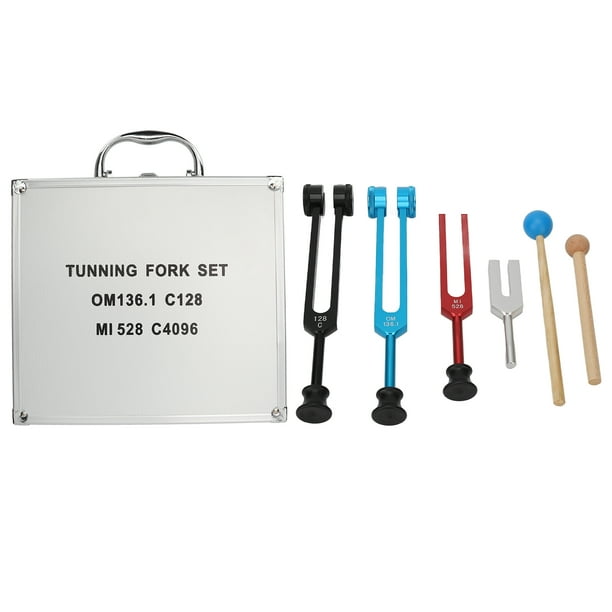 Aluminum Alloy Tuning Fork,Tuning Fork Set C4096 Tuning Forkwith Hammer ...
