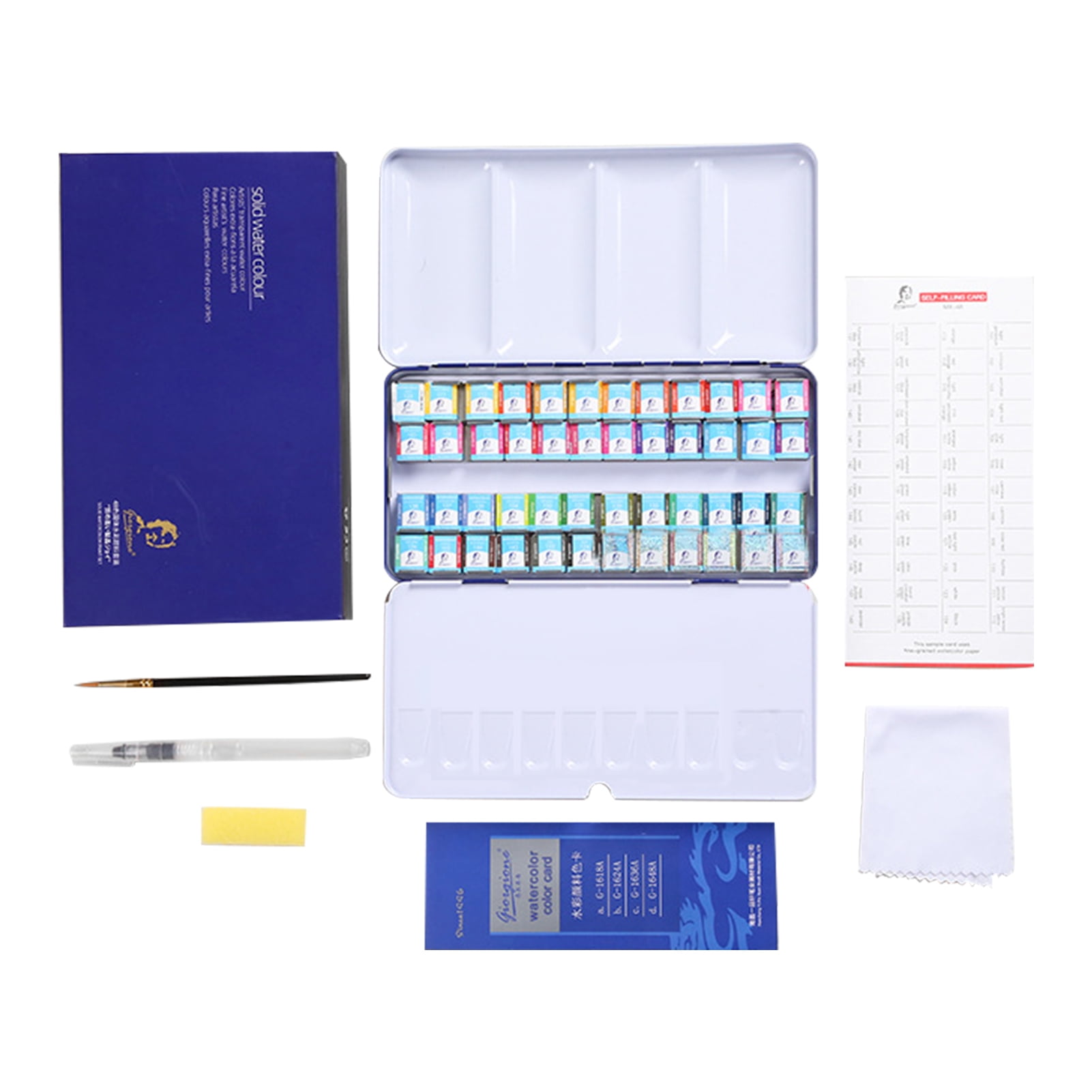 Click here for Graflsoa Compact Metallic Watercolor Paint Set Wit... prices