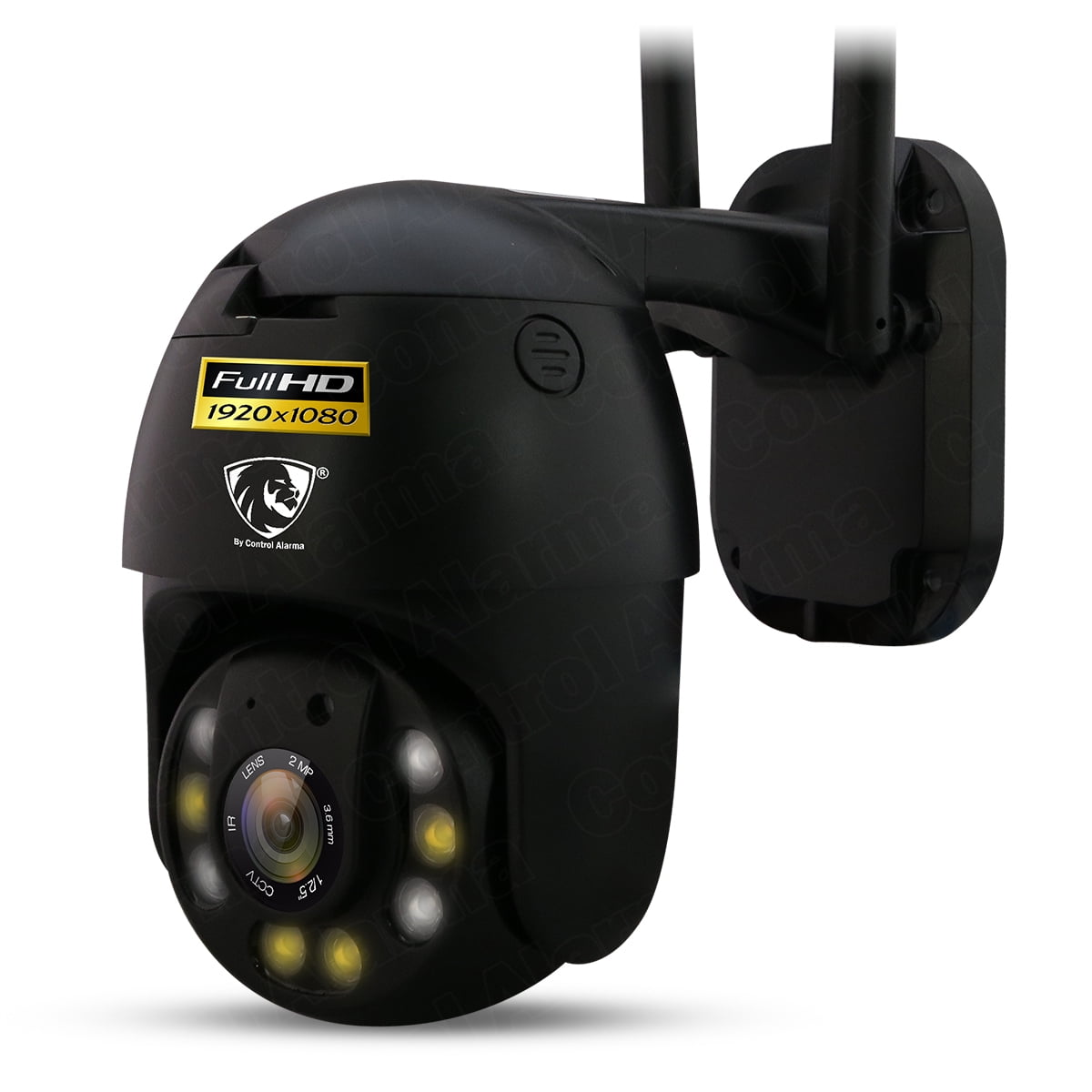 Camara de Seguridad Wifi Domo Ip Control Alarma Feline WFDB10 Full HD ...