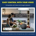 Smart Light Bulbs 6 Pack, Smart Bulb Works with Alexa/Google Home ...