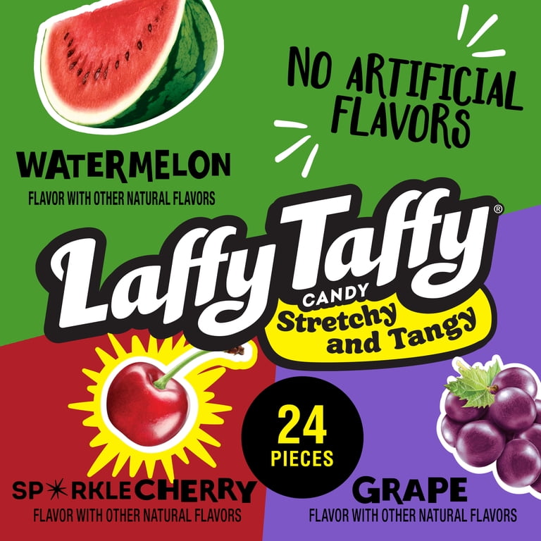 Watermelon Laffy Taffy Bars LAFFY TAFFY LARGE WATERMELON – Candy