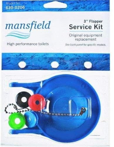 Mansfield Plumbing 630-0207 Univ Flapper Kit 3" 3 In. In 3 - Walmart.com