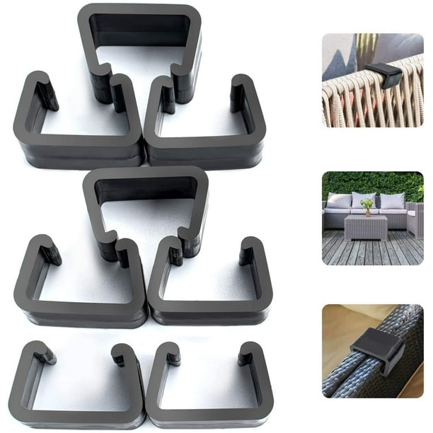 Patio Furniture Clips, Outdoor Wicker Furniture Rattan Chair Sofa ...