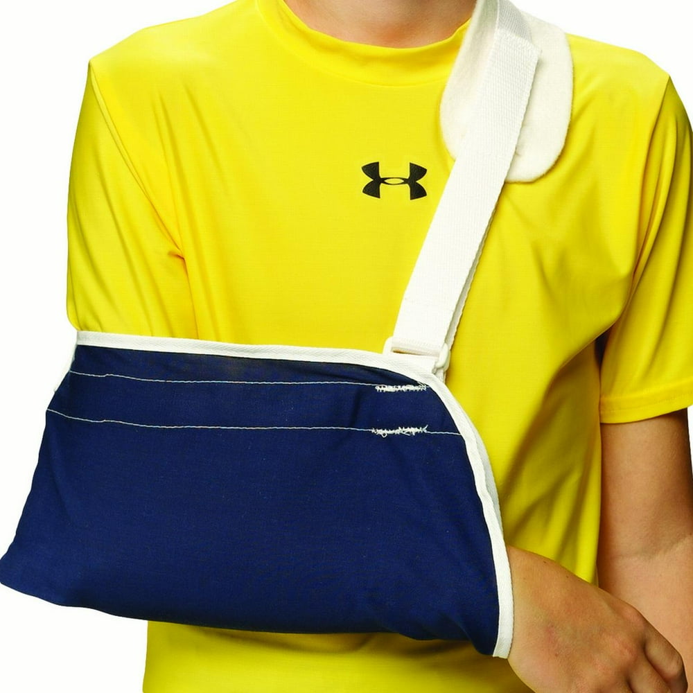 OTC Kidsline Cradle Arm Sling, Navy, Pediatric - Walmart.com - Walmart.com