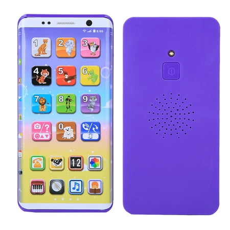 Sonew Children Learning Mobile Phone Cambered-Screen Baby Early ...