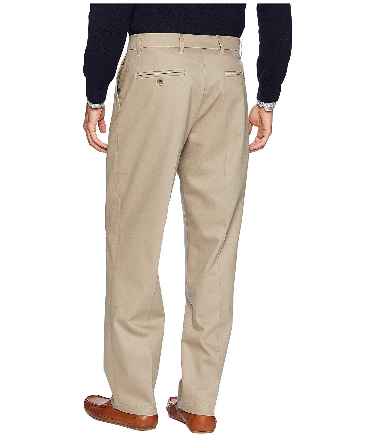 Dockers Men's Relaxed Fit Signature Khaki Lux Cotton Stretch Pants ...
