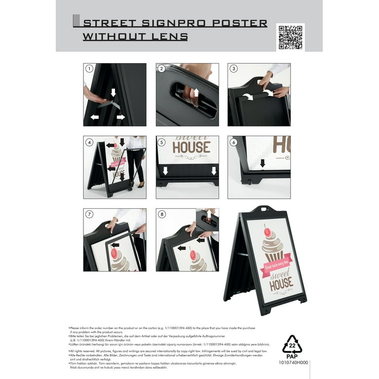 3 Sided Poster Board Walmart