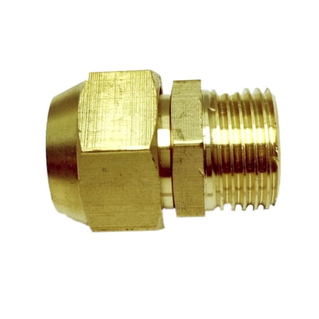 DN15 1/2inch Male Coupling Brass Pipe Fitting Connector, Plumbing ...