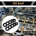 Unique Bargains Universal Oil Seal TC Double Lip W Steel Spring Seal ...