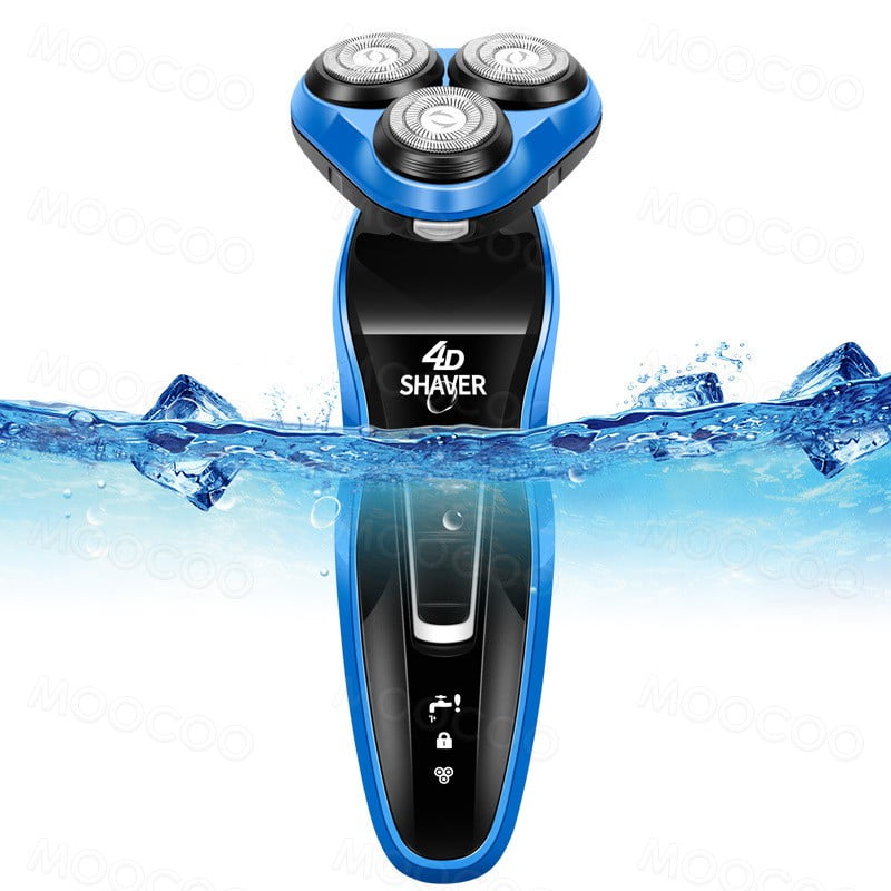 Electric Shaver for Men, 4D USB-Rechargeable IPX7 Waterproof 4 in 1 Men ...
