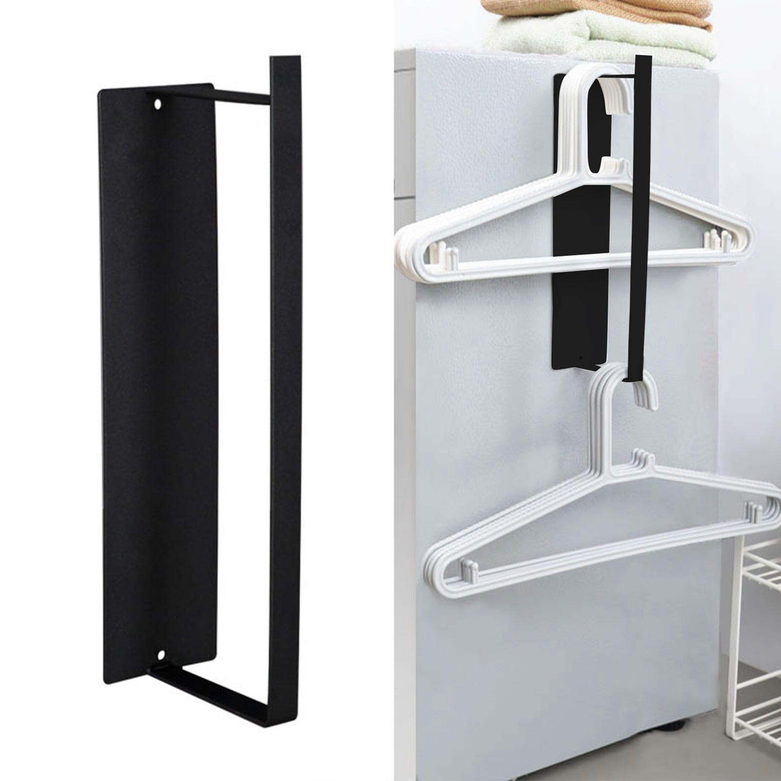 Organizer Washing Machine Side Hanger Non Punching Magnetic Hanger ...