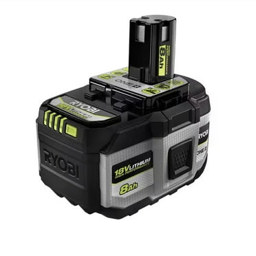RYOBI 18V ONE+ Lithium-Ion 4.0 Ah Rechargeable Battery (2-Pack) and ...