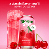 Bloom Nutrition Pop Prebiotic Soda, Shirley Temple, 12 fl oz Can ...