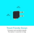 MEE audio Airplane Headphone Adapter for In-Flight Entertainment ...