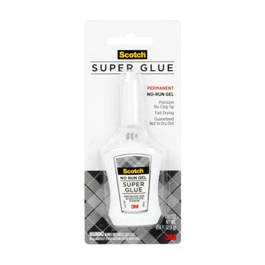 Scotch Super Glue Gel in Precision Applicator, .14 oz., 1 Total ...