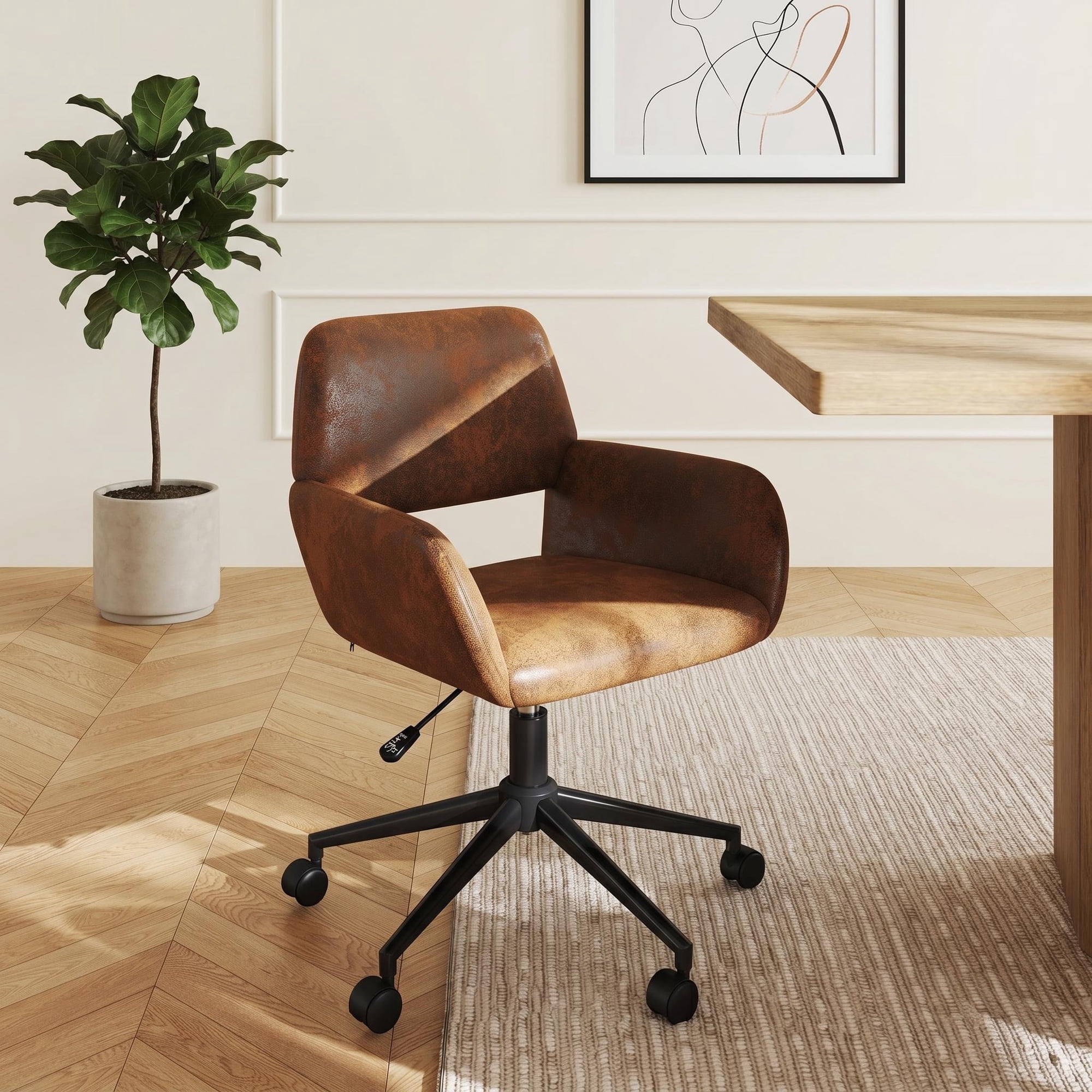 Click here for Homy Casa 1-Piece 24 360° Swivel Task Chair  Adjus... prices
