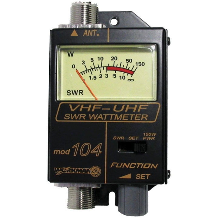 Click here for Workman 104 Workman Vhf-Uhf Swr/Watt Meter prices