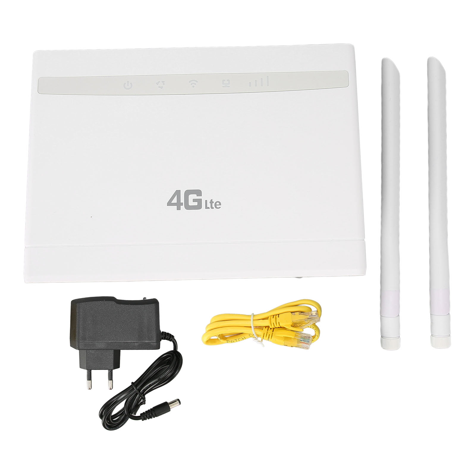 Enrutador 4G CPE, 4 antenas, 3 interfaces de Internet, enrutador inalámbrico de 300Mbps con WAN ...