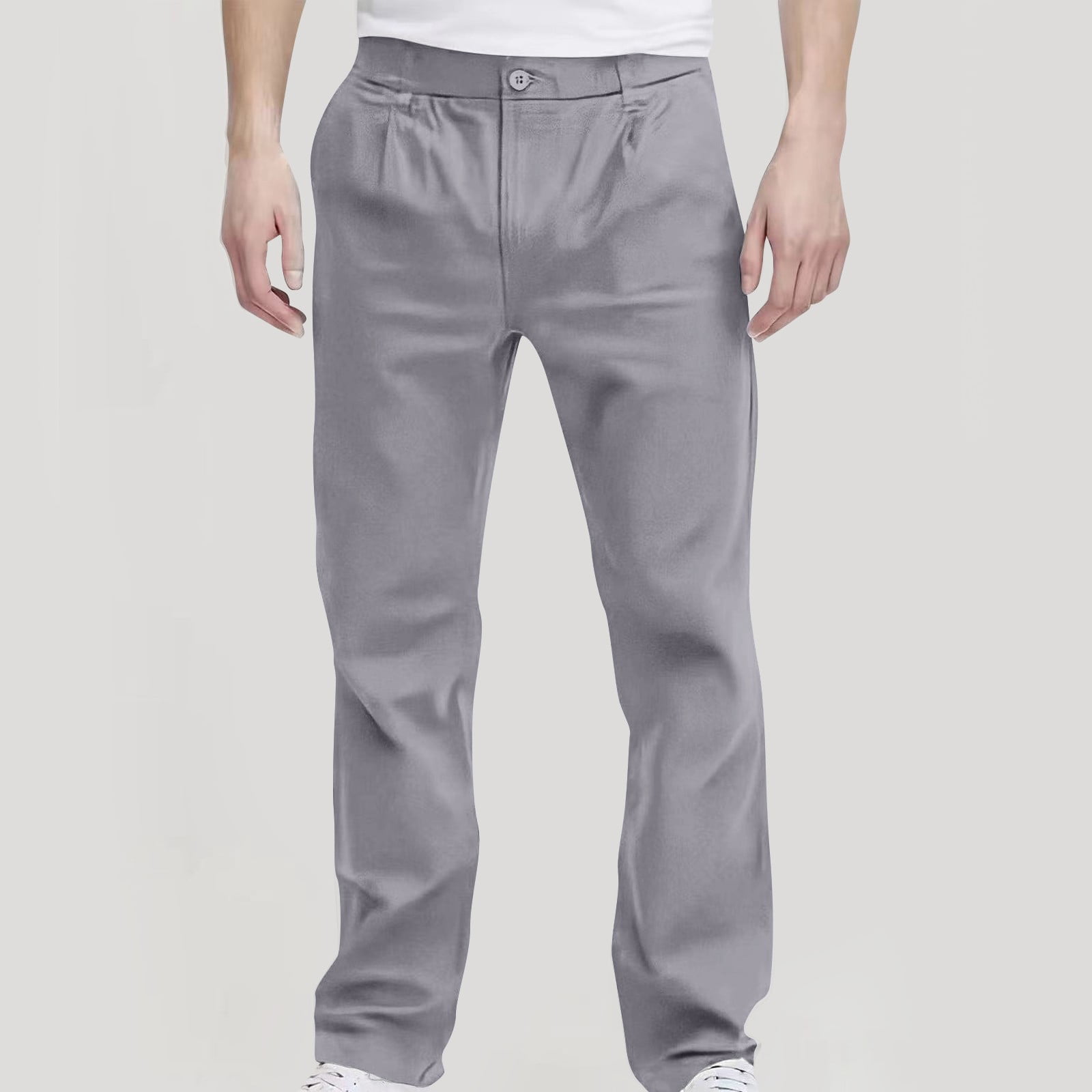 Click here for Aherbiu Dress Pants For Men High Waisted Straight... prices