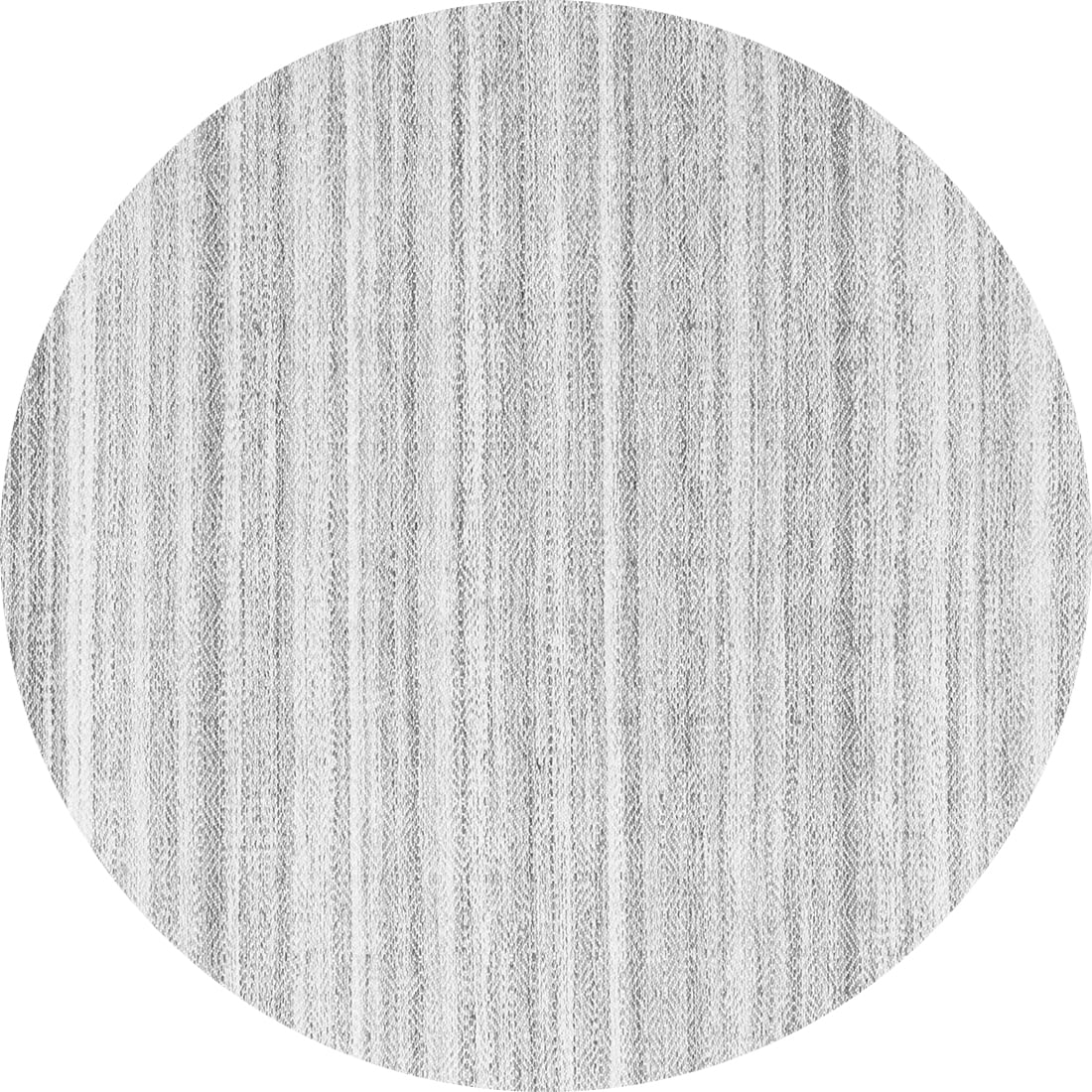 Ahgly Company Indoor Round Solid Gray Modern Area Rugs, 8' Round ...