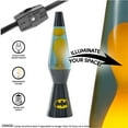 Batman 16" Lava Motion Volcano Lamp, Yellow Wax in Black Liquid ...
