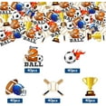 Born 2 Ball Birthday Decoration Boy, 200pcs Sport Theme Table Confetti ...