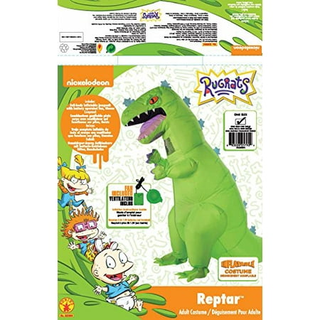 Adult Inflatable Rugrats Reptar Costume 100% polyester windbreaker ...