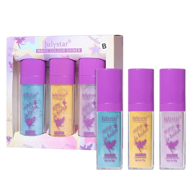 KKCXFJX Clearence High Light Clap Powder Suit 3-d Face Trim Body Powder ...